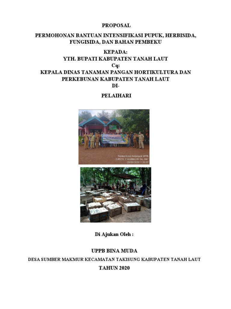 Proposal Bina Muda | PDF