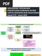 Persyaratan Penggunaan Kawasan Hutan (PPKH) | PDF