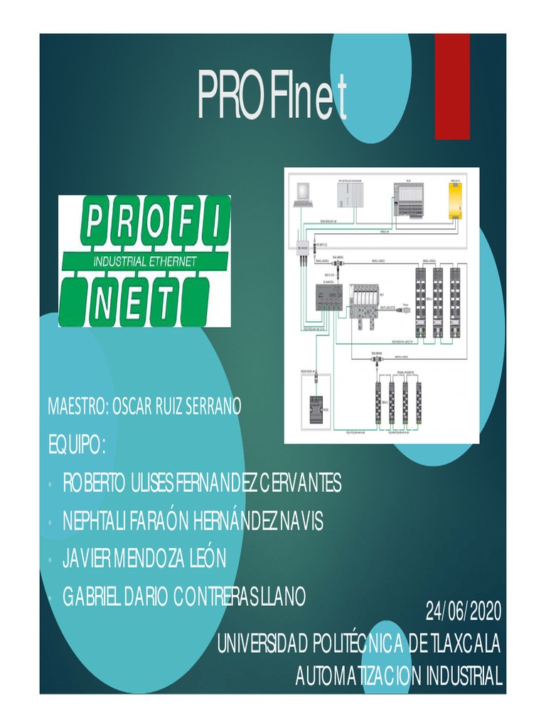 PROFInet | PDF | Red de computadoras | Automatización