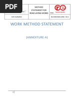 Method Statement For Road Works | PDF | Road Surface | Personal ...