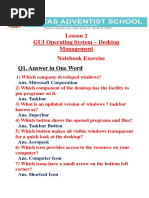 Class 6-Computer Question Answers | PDF | Computer Data Storage | Solid State Drive