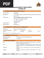 Cement Material Safety Data Sheet | PDF | Cement | Waste