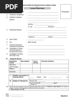 Employee Joining Form | PDF
