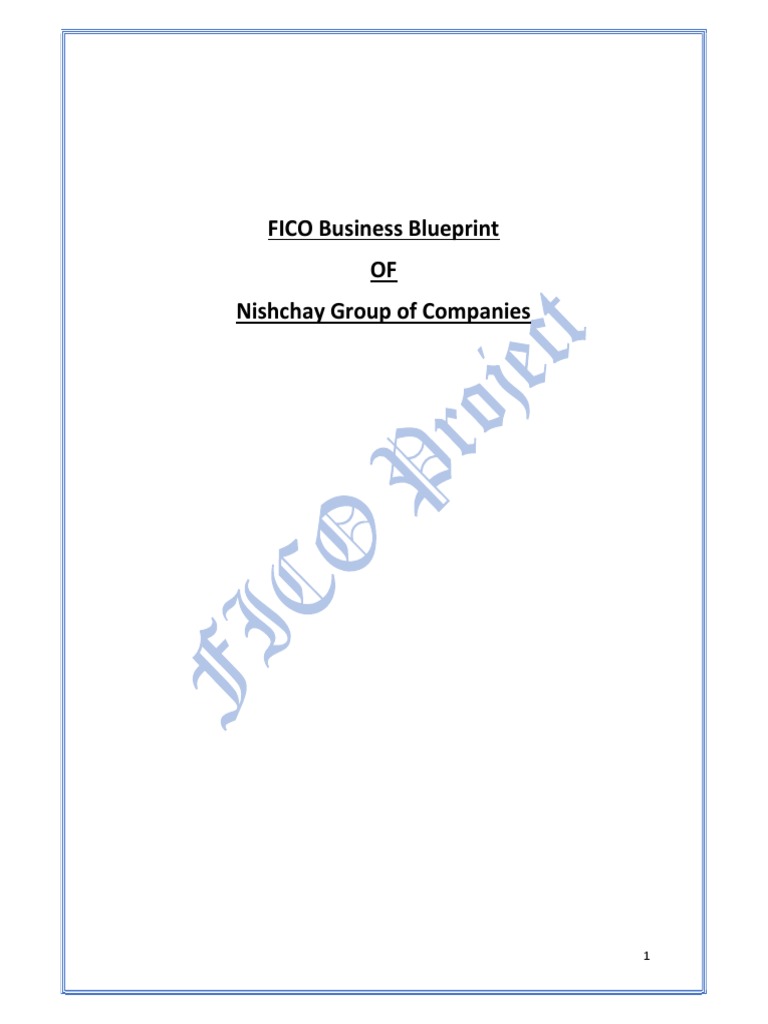 Sap Fico Blueprint-1 | PDF | Depreciation | Payments