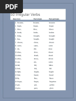 1 - German Common Verbs PDF | PDF