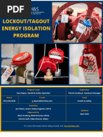 LOTO Flowchart Dec2011 | PDF | Prevention | Occupational Safety And Health