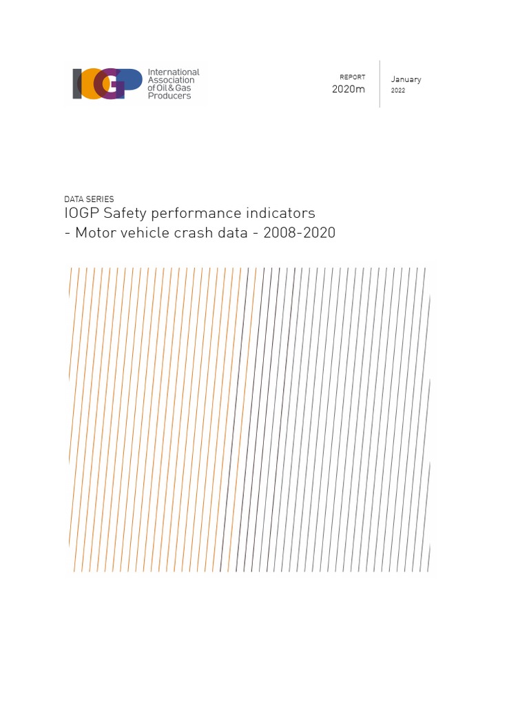 IOGP Safety Performance Indicators - Motor Vehicle Crash Data - 2008 ...