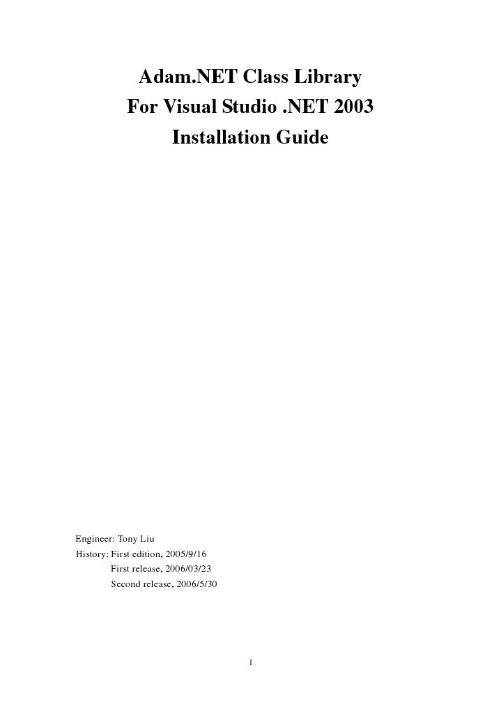 Installation Guide | PDF | Microsoft Visual Studio | Library (Computing)