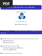 Giai Sach Bai Tap XSTK DH KTQD Chuong 2 Full v3 | PDF