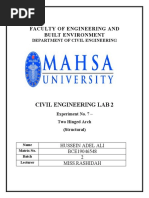 Two Pinned Arch | PDF
