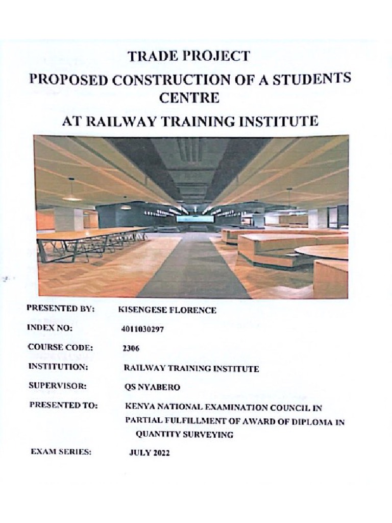 Kisengese Florence Trade Proj2 | PDF