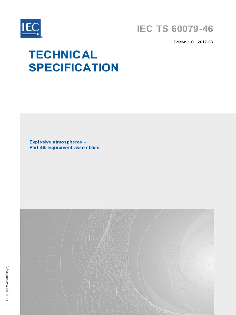 Iec TS 60079-46-2017 | Download Free PDF | International ...