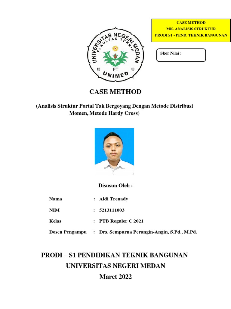Case Method Analisis Struktur | PDF