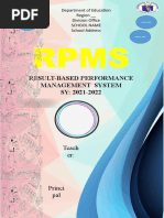 RPMS SY 2021-2022: Annotations and Movs | PDF | Teaching Method | Learning
