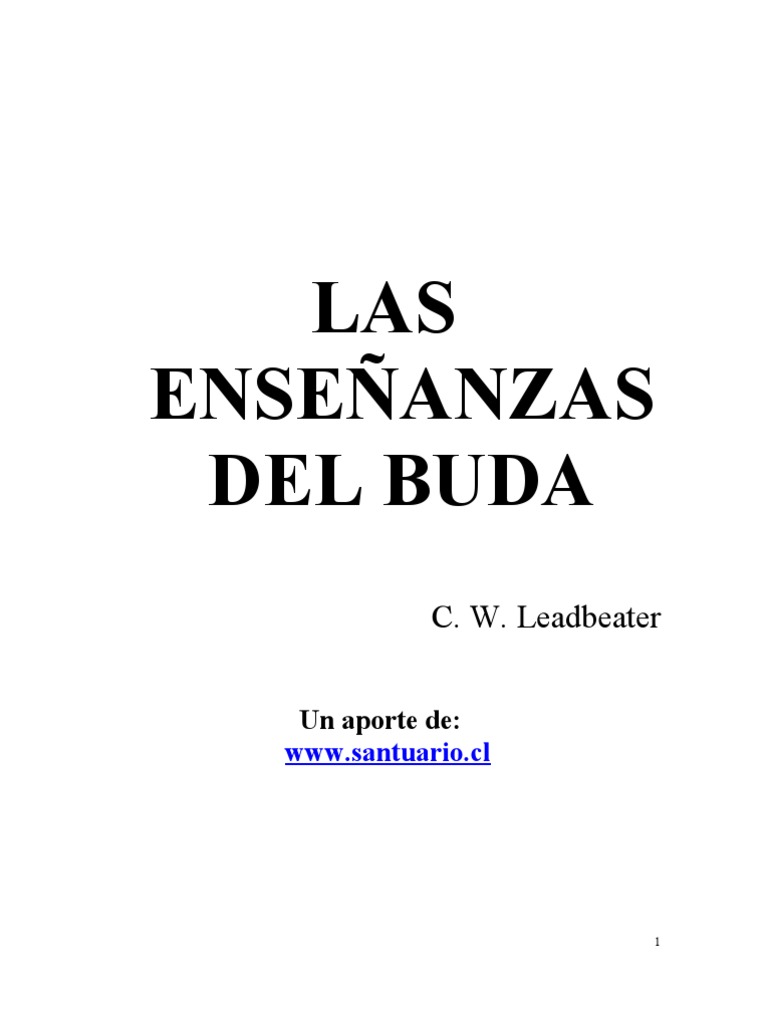 Las Enseñanzas de Buda | PDF | Monacato | Fe