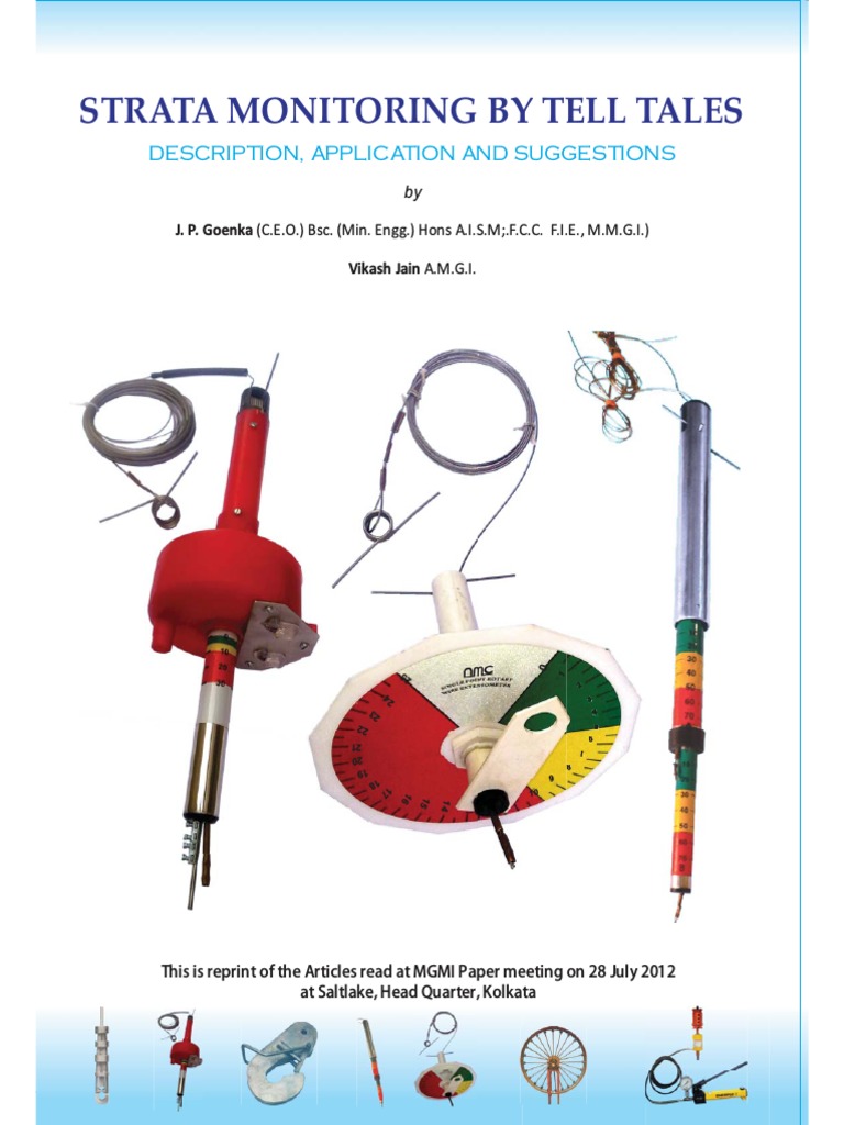 Strata Monitoring by Tell Tales: Description, Application and ...