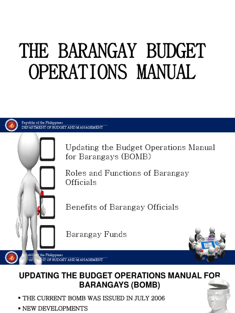 The Barangay Budget Operations Manual: Republic of The Philippines ...