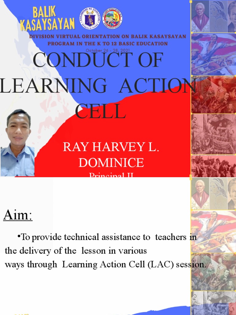 Conduct of Learning Action Cell: Ray Harvey L. Dominice | PDF ...