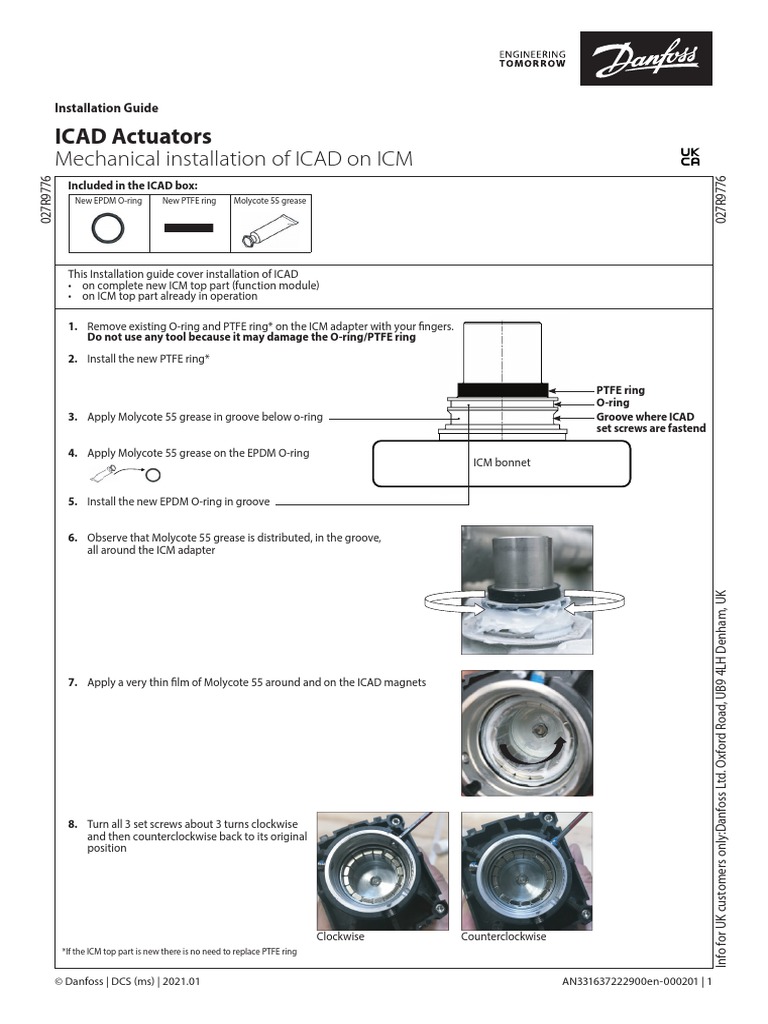 AN331637222900en-000201 ICM Mechanical Installation | PDF | Screw ...