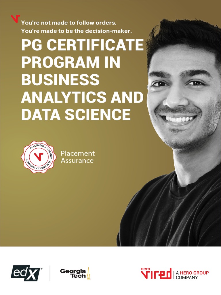 Hero Vired Business Analytics and Data Science Brochure | PDF ...