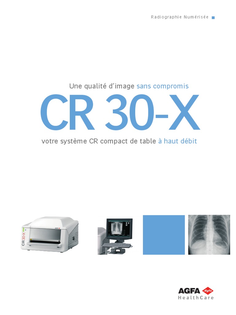 CR30-X 2nd Generation (French - Brochure) | PDF | Radiographie | Radiologie