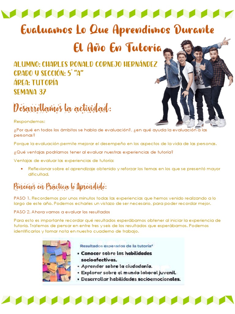 Tutoría 37-Charles Cornejo | PDF | Crecimiento personal y profesional ...