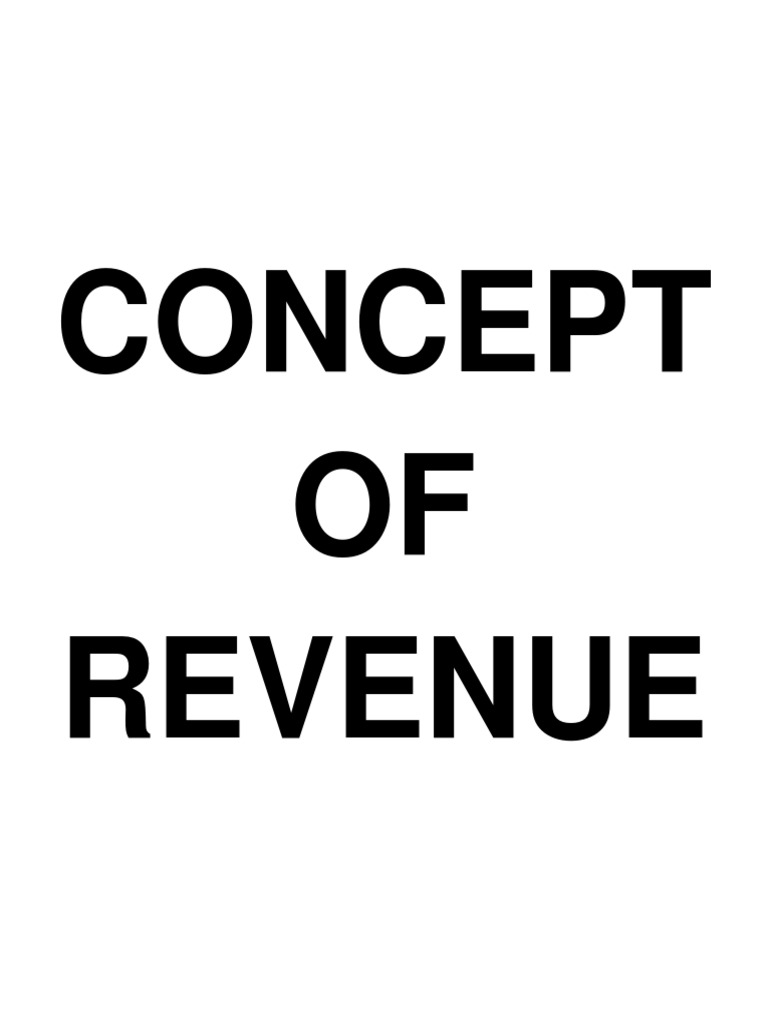 14 - CONCEPT OF REVENUE With Diagram | PDF | Profit (Economics) | Monopoly