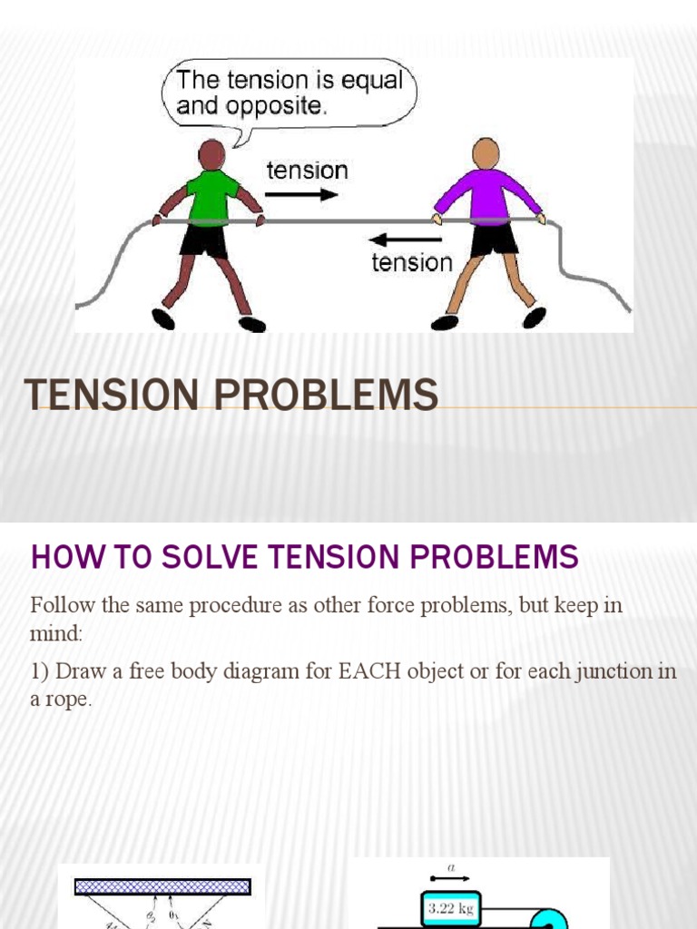 Science Day 5 Tension | PDF | Tension (Physics) | Force