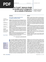 Test de Stroop Victoria : Guide d'utilisation | PDF | Attention | Vert