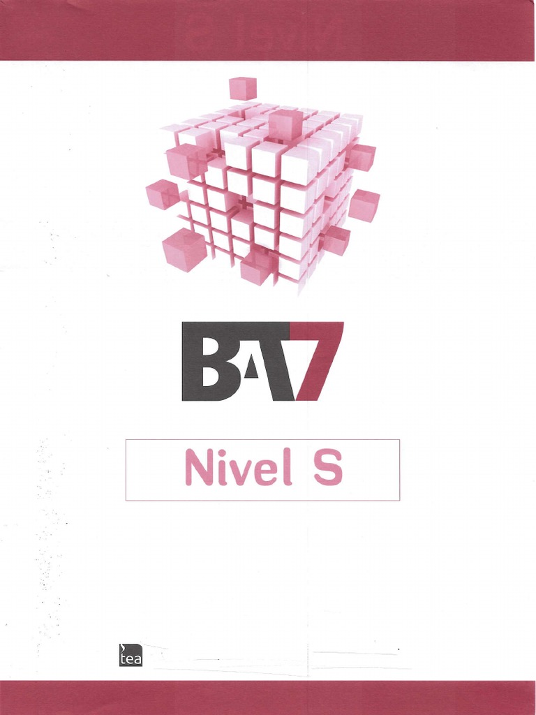 Cuadernillo Bat-7-S | PDF