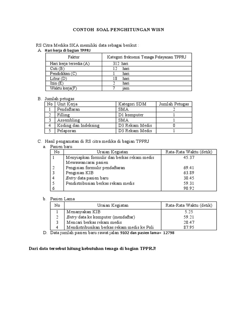 Contoh WISN | PDF