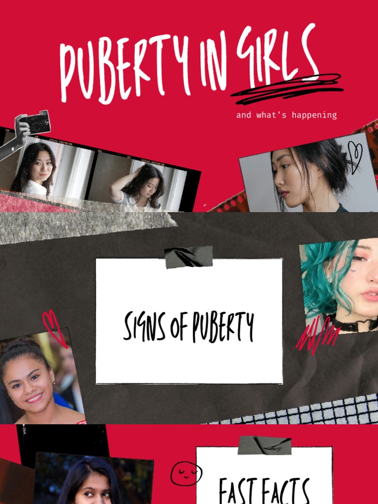Puberty In Girls And What S Happening Pdf Puberty Luteinizing