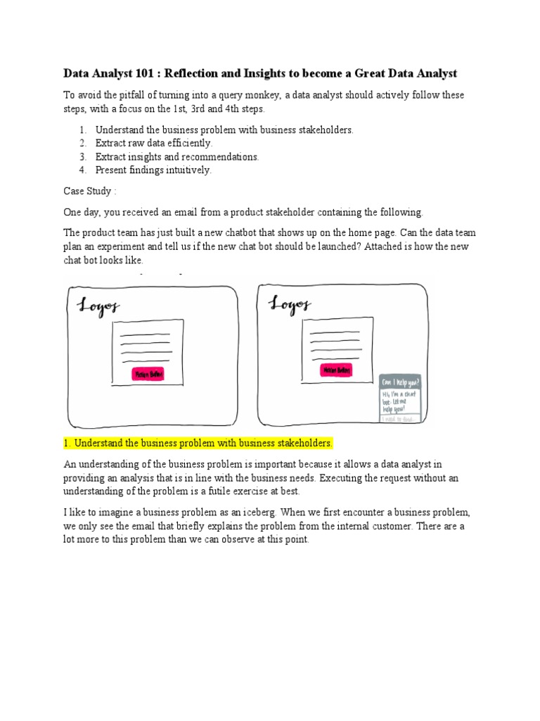Data Analyst 101 | PDF | Experiment | Intelligence Analysis
