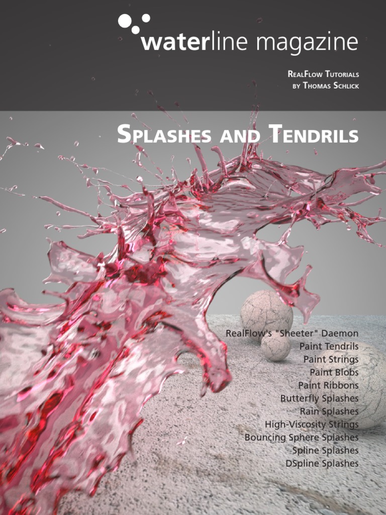 Splashes and Tendrils | PDF | Simulation | Force