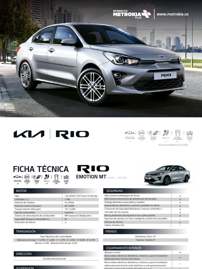 Ficha Tecnica Rio 2022 | PDF