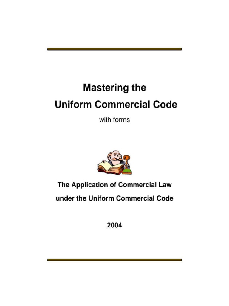 Mastering The Ucc | PDF