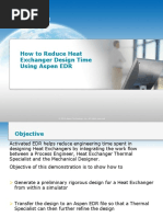 Aspen EDR For Rapid and Accurate Exchanger Design | PDF | Heat ...