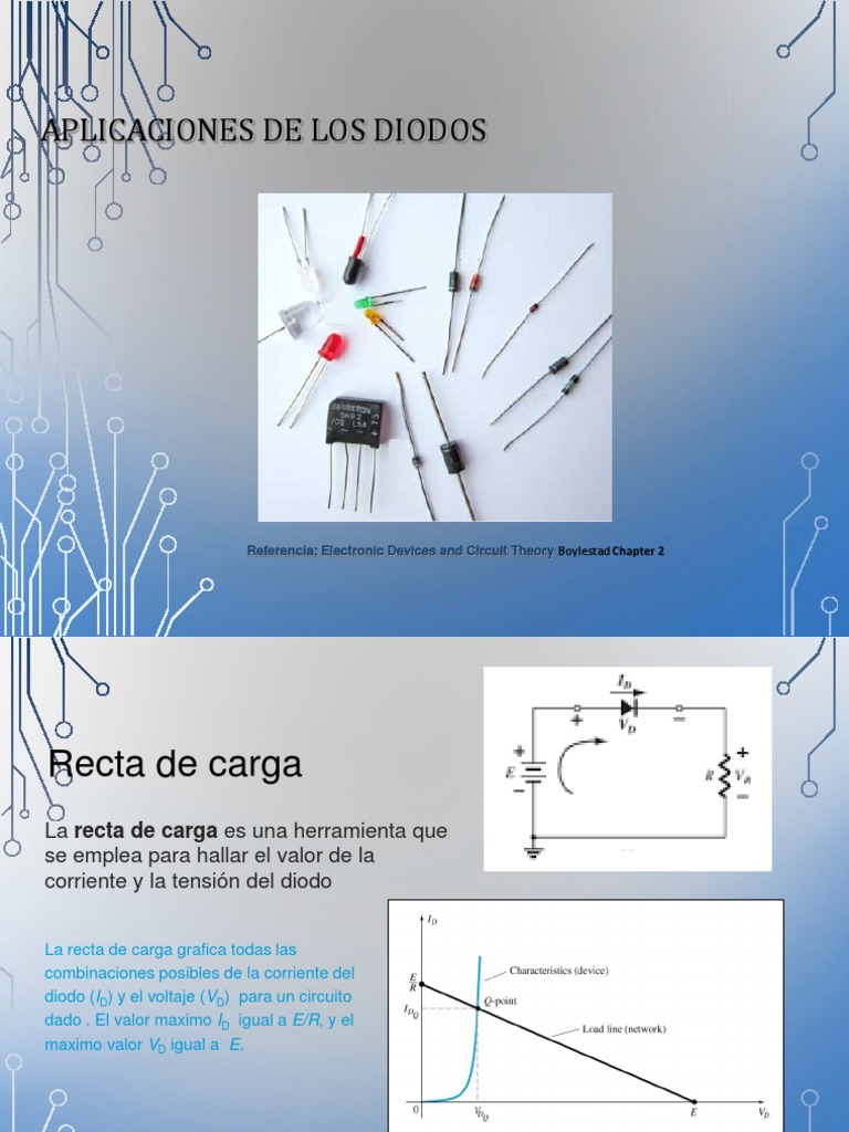 Aplicaciones de Los Diodos | PDF | Rectificador | Diodo