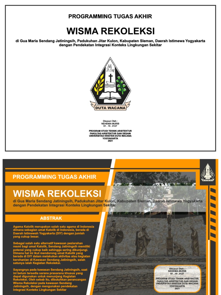 Wisma Rekoleksi di Sendang Jatiningsih | PDF