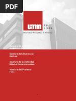 Formato de Trabajos UTEL 1 | PDF