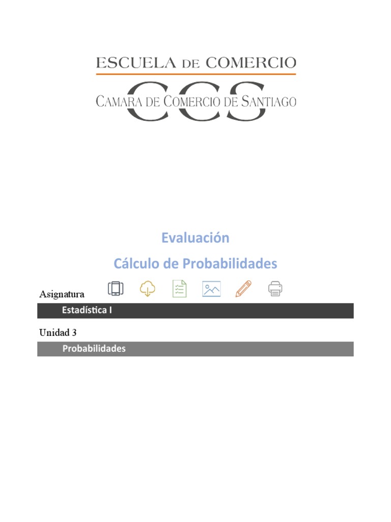Control N°3 - Estadistica | PDF | Probabilidades y estadísticas