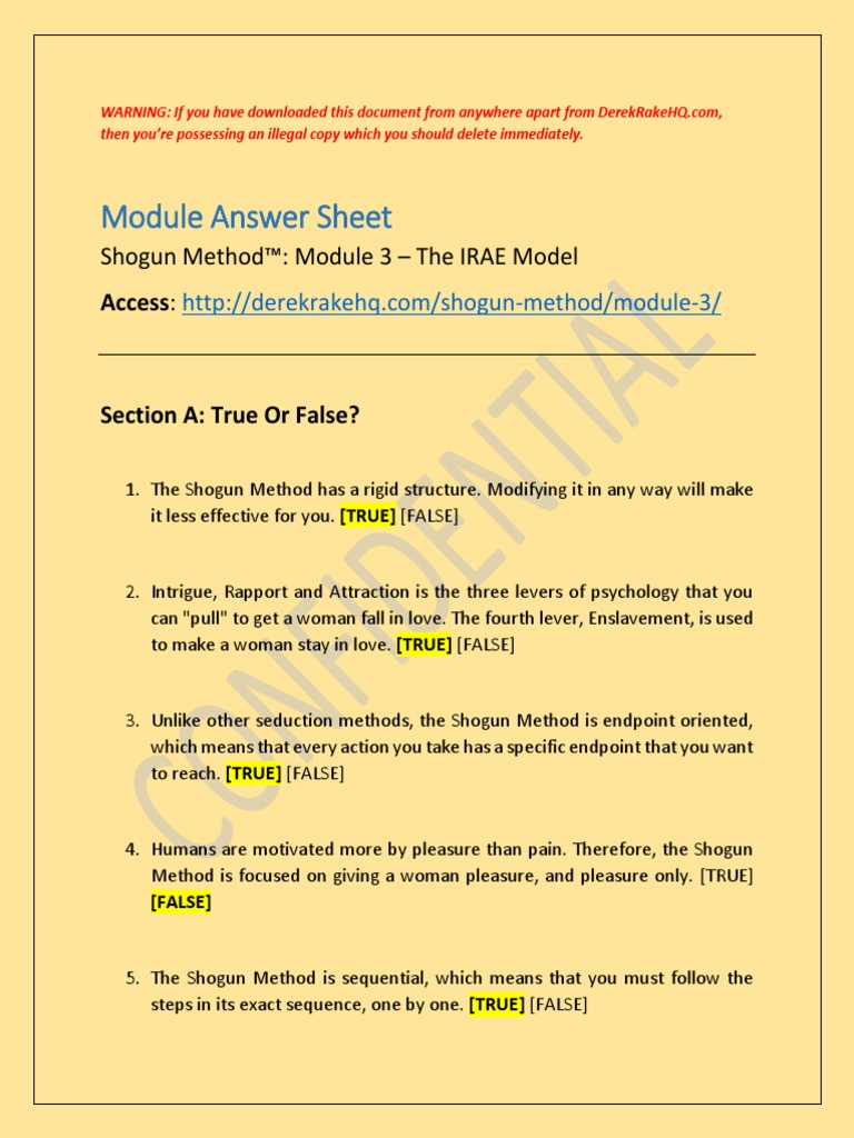 Answers Module 3 (Derek Rake) | PDF | Pleasure | Subjective Experience