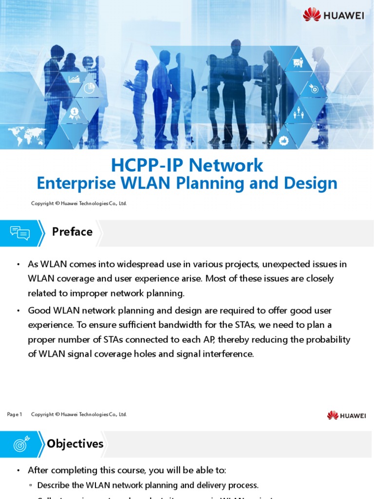 HCPP-05_Enterprise WLAN Planning and Design-2022.01 | PDF | Antenna ...
