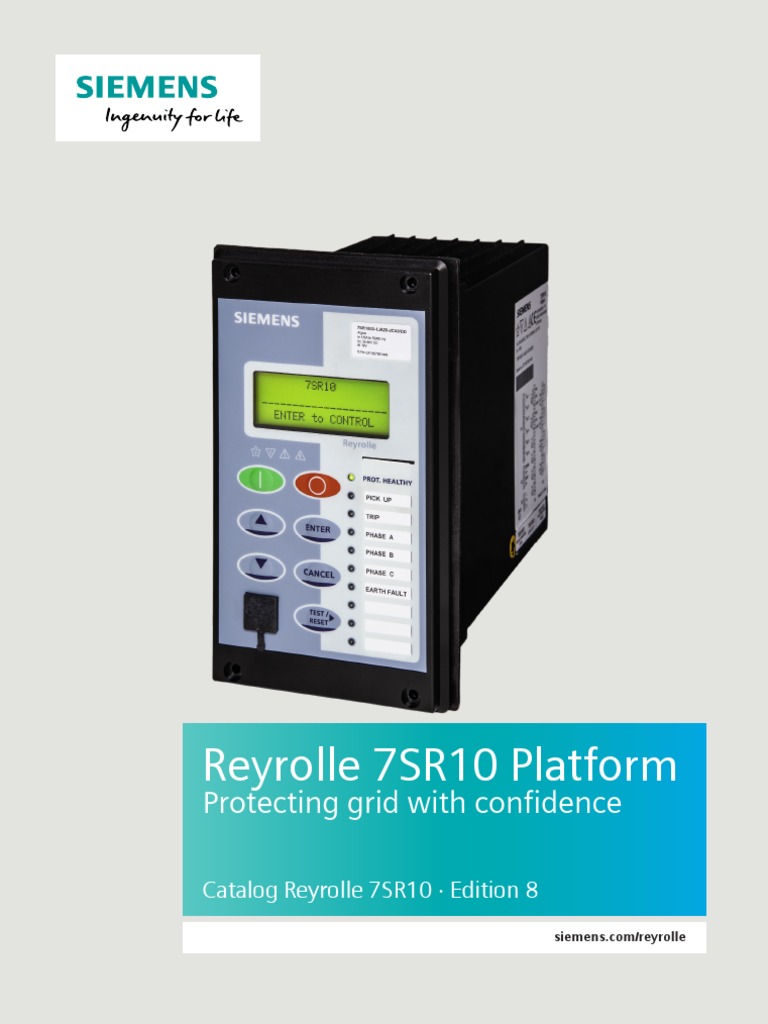7SR10 | PDF | Relay | Electronics