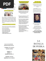 5 de Mayo Batalla de Puebla | PDF
