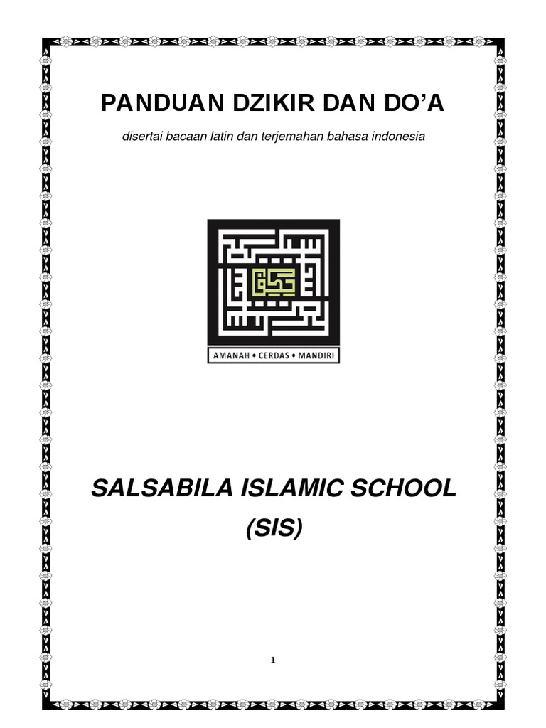 Panduan Dzikir dan Doa Harian | PDF