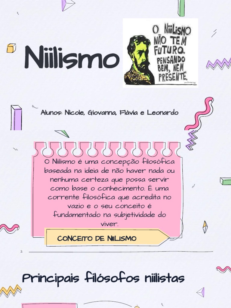 NIILISMO | PDF | Niilismo | Friedrich Nietzsche