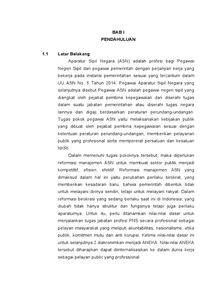 Rak Bab 1 | PDF