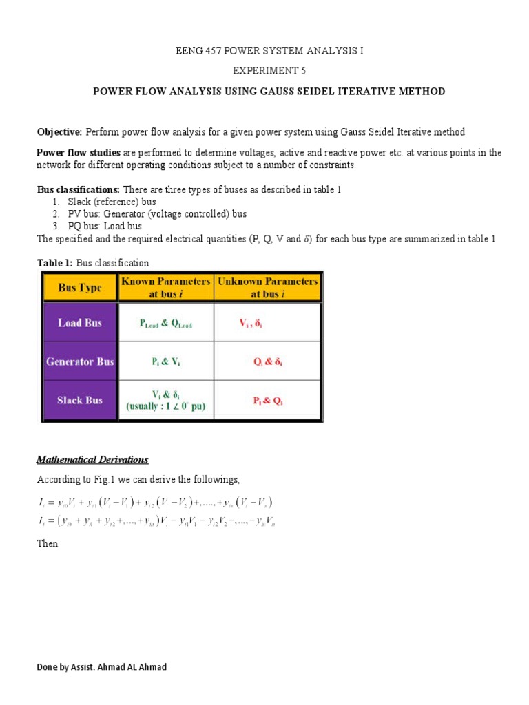 Eeng 457 Experiment 5 Pdf Electrical Engineering Electricity