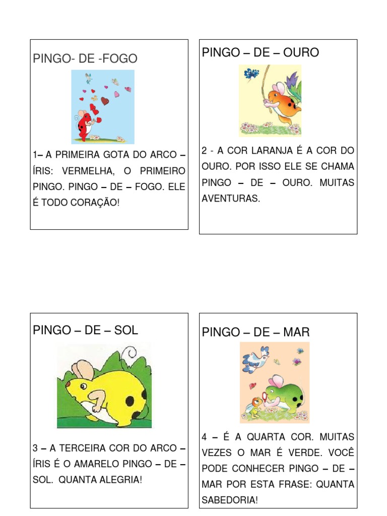 A Historia Dos Pingos | PDF